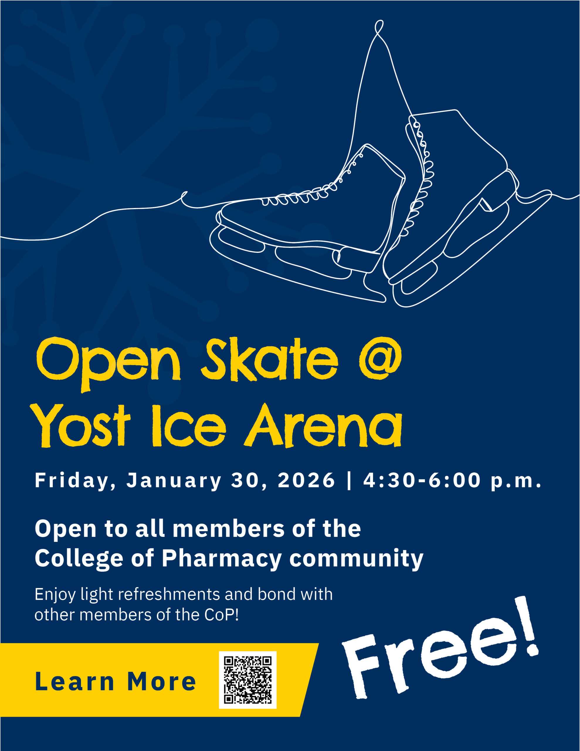 Open Skate at Yost Ice Arena | UM College of Pharmacy